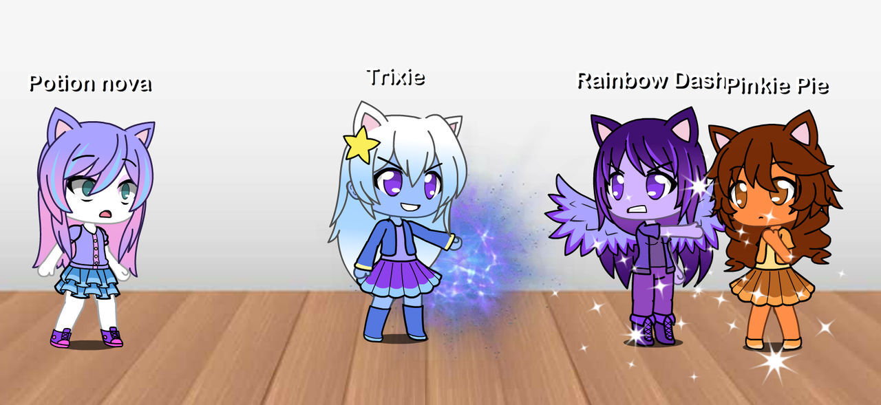 #2536003 - safe, artist:fbubsp1234, pinkie pie, potion nova, rainbow ...