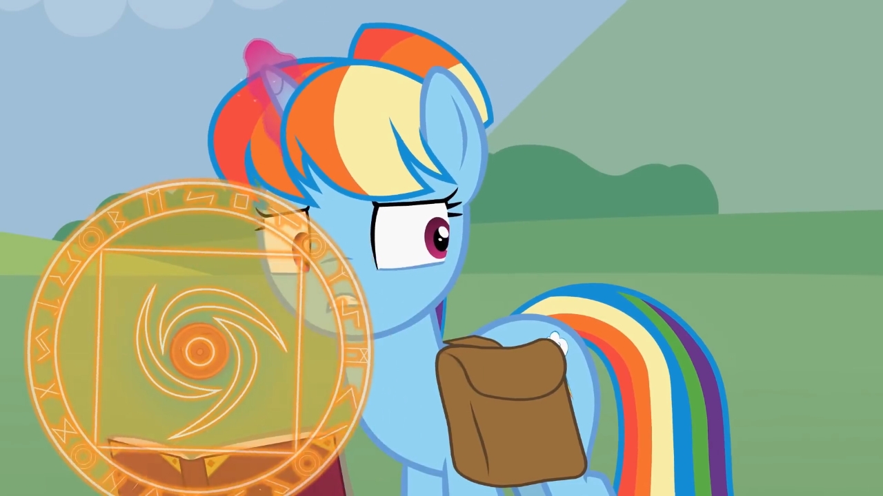 #2536452 - safe, artist:agrol, rainbow dash, pony, unicorn, let's start ...