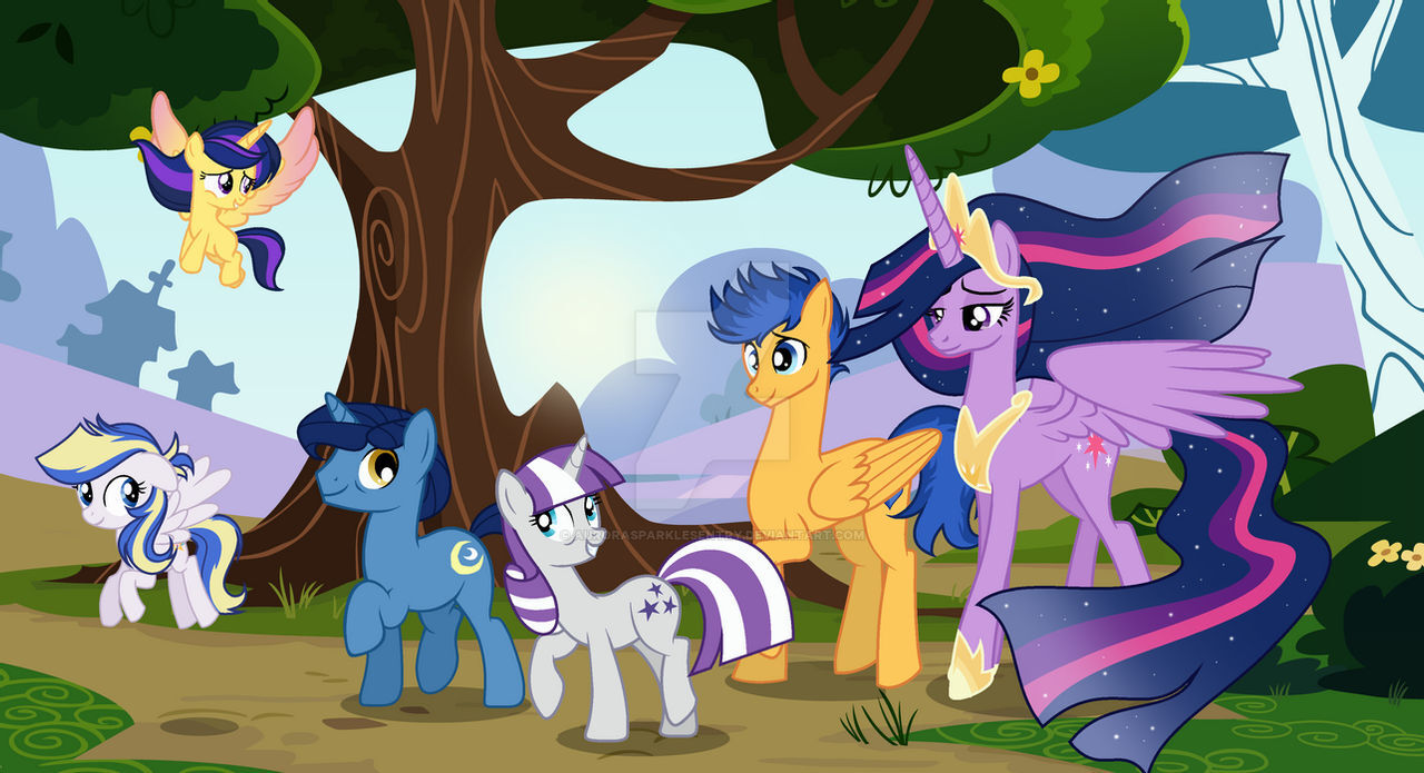 #2537835 - safe, artist:aurorasparklesentry, flash sentry, night light ...