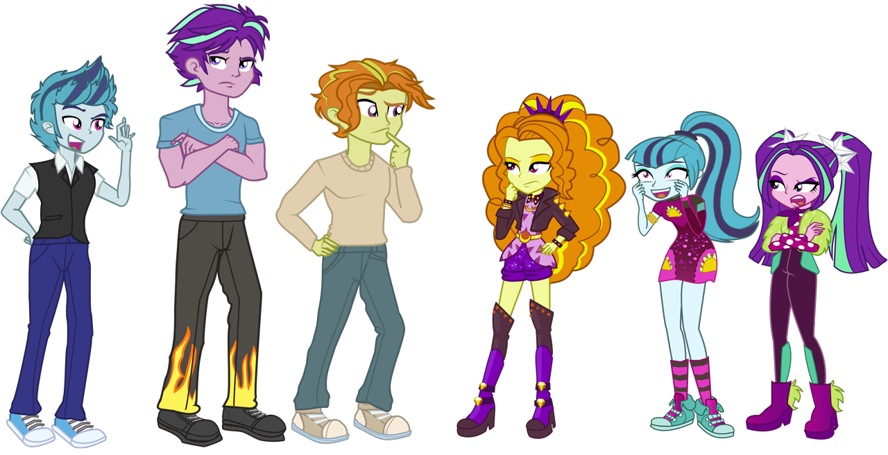 #2537871 - safe, artist:urhangrzerg, adagio dazzle, aria blaze, sonata ...