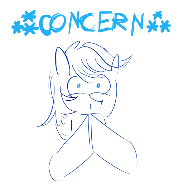 #2523155 - safe, artist:horsesplease, double diamond, pony, concern ...