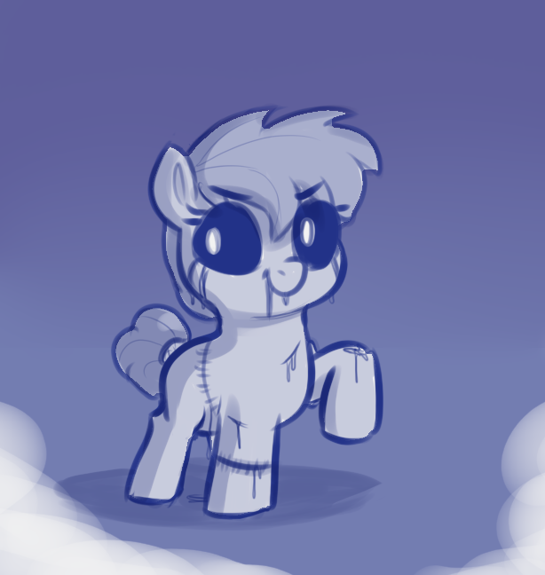 #2524717 - semi-grimdark, artist:heretichesh, oc, oc only, oc:weeping ...