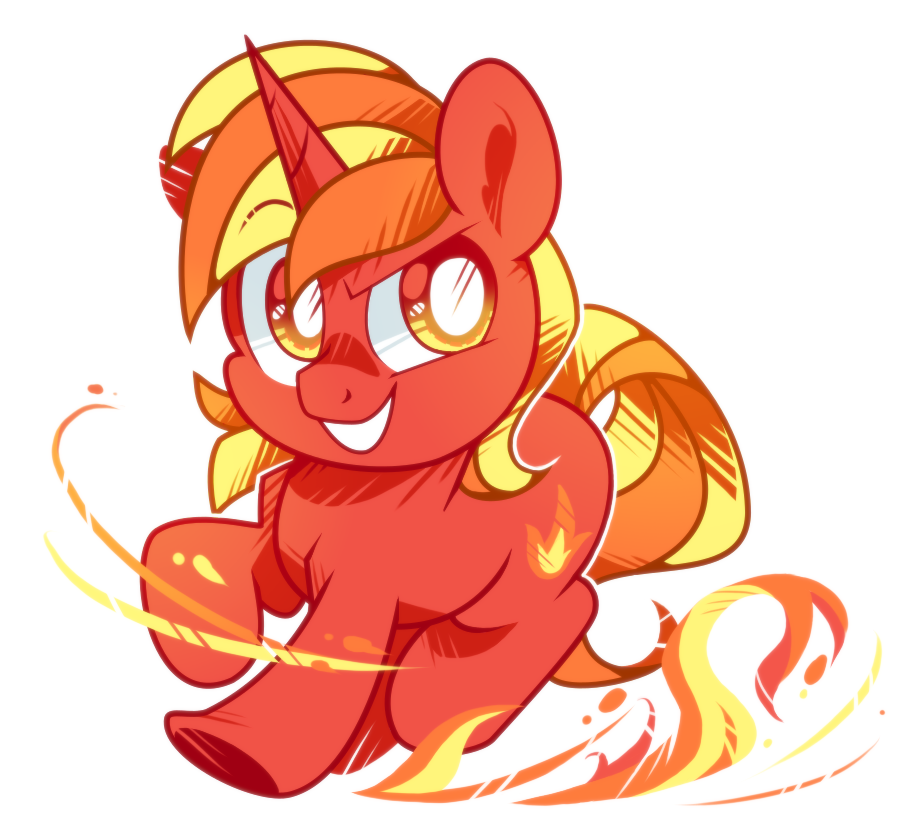 #2525839 - safe, artist:yokokinawa, oc, oc only, oc:red fire, pony ...