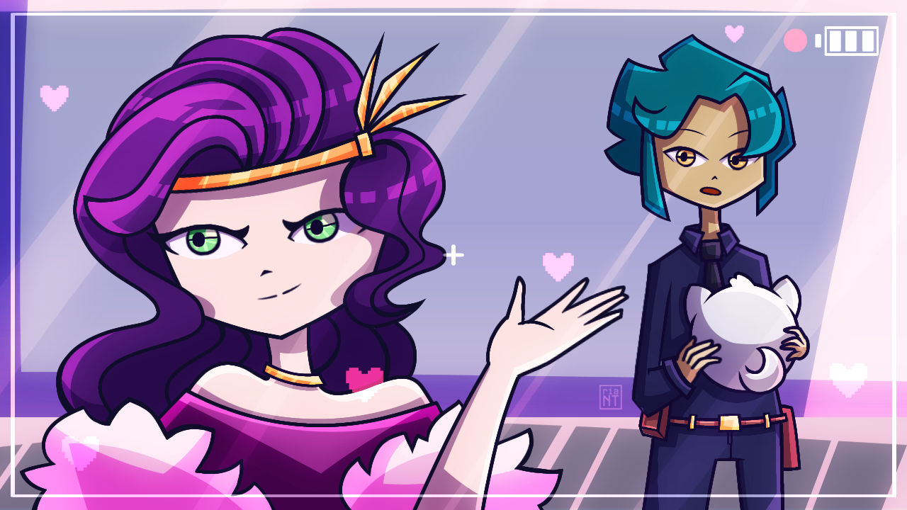 #2720495 - safe, artist:xdmoonc, hitch trailblazer, pipp petals, dog ...