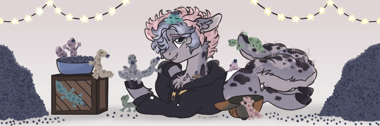 #2723897 - safe, artist:pink-pone, oc, oc only, gecko, hybrid, pony ...