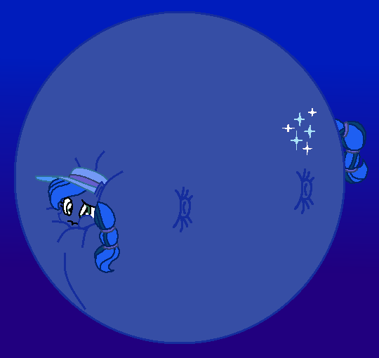 #2724188 - questionable, artist:theinflater19, pony, blue background ...