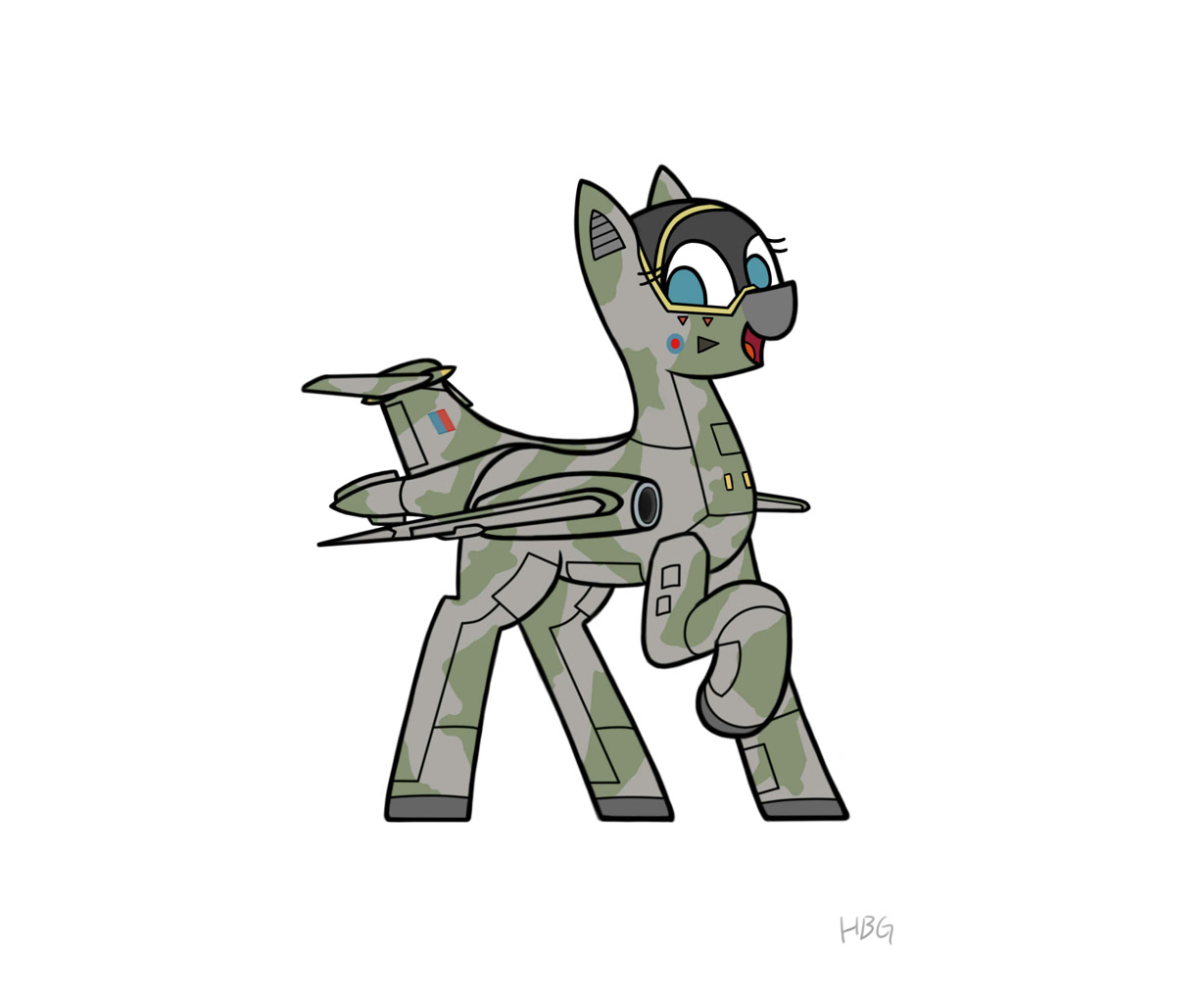 #2725111 - safe, artist:hbgxh, oc, oc only, original species, plane ...