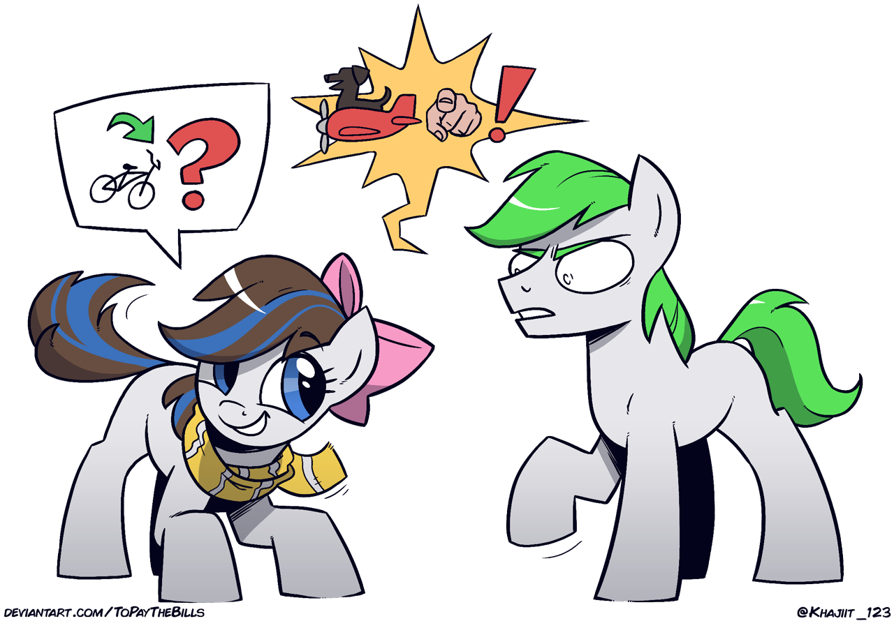 #2726305 - safe, artist:php104, oc, oc only, oc:bing, oc:breezy, pony ...