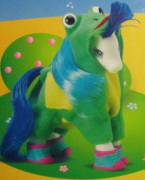 #2726794 - safe, waterlily (g2), earth pony, frog, pony, g2, backcard ...