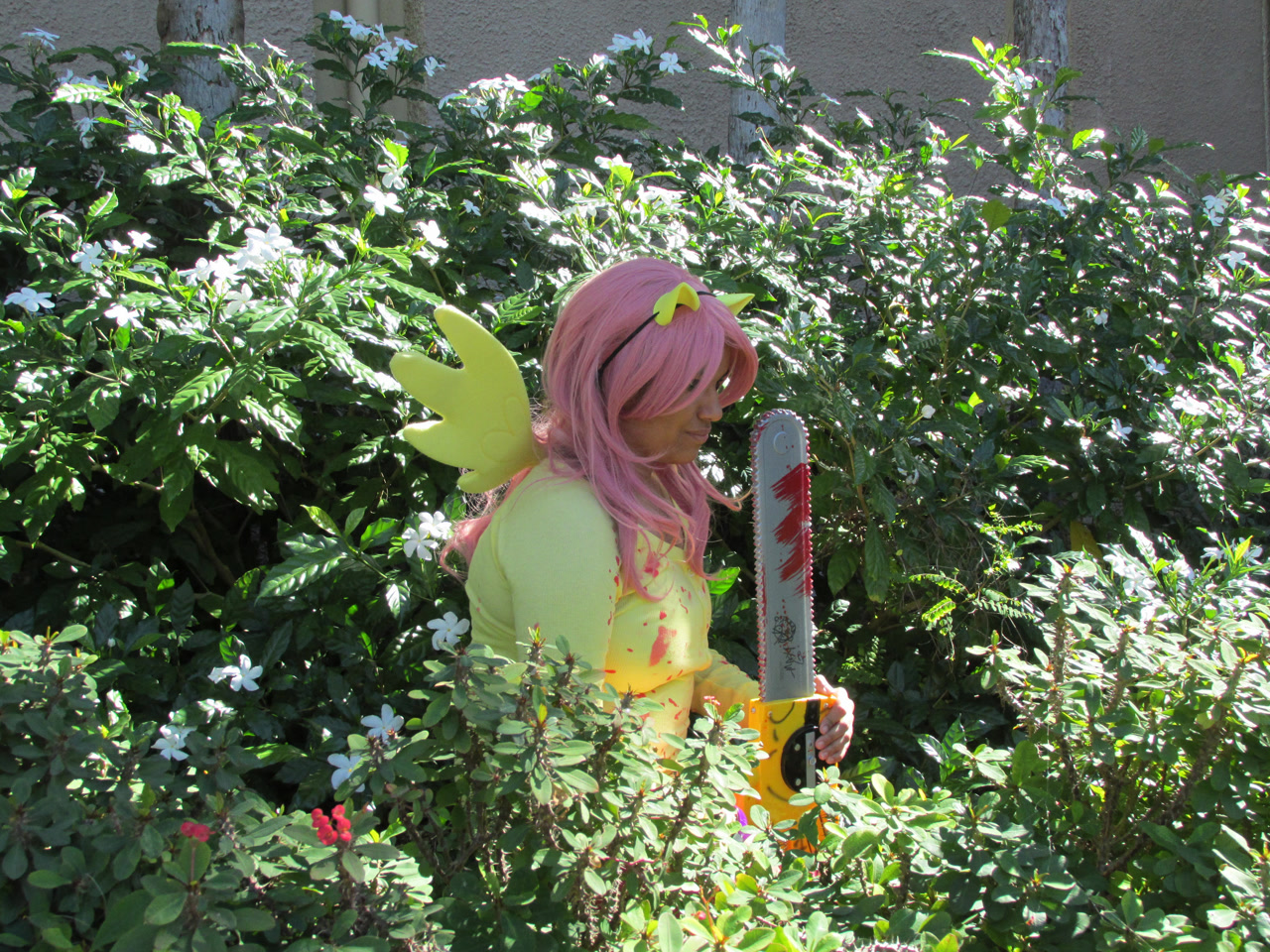 #2714405 - safe, artist:everydayery5, fluttershy, human, .mov, shed.mov ...