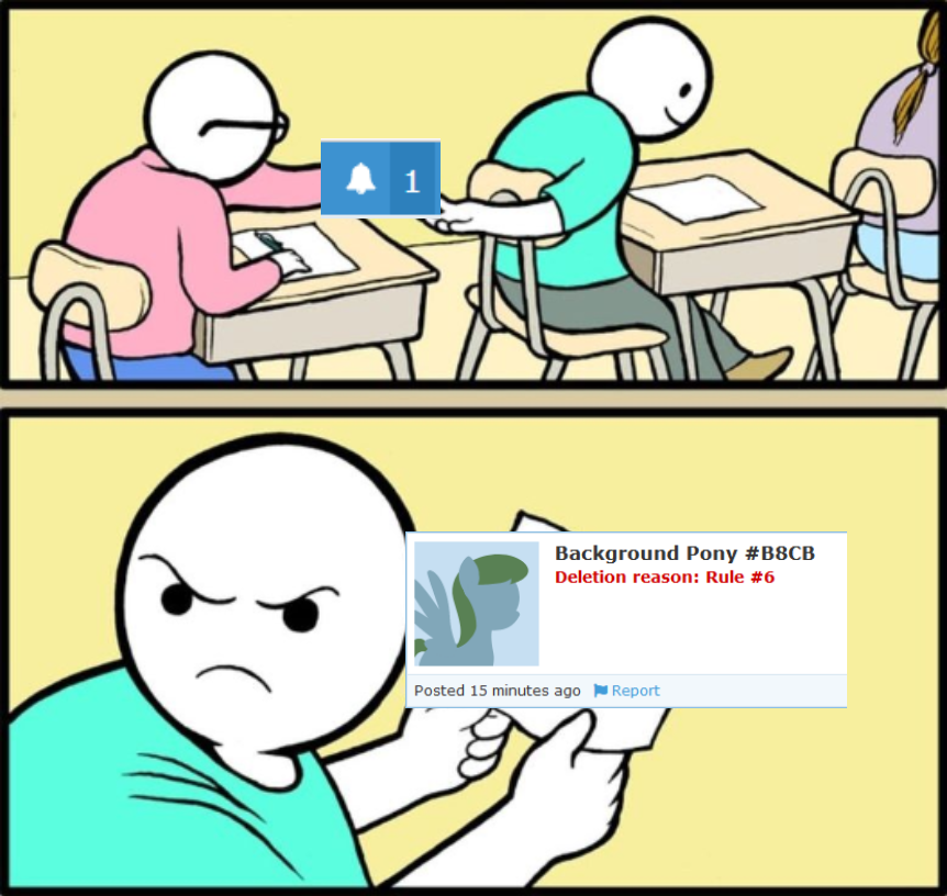 #2729059 - safe, edit, human, derpibooru, annoyed, background pony ...