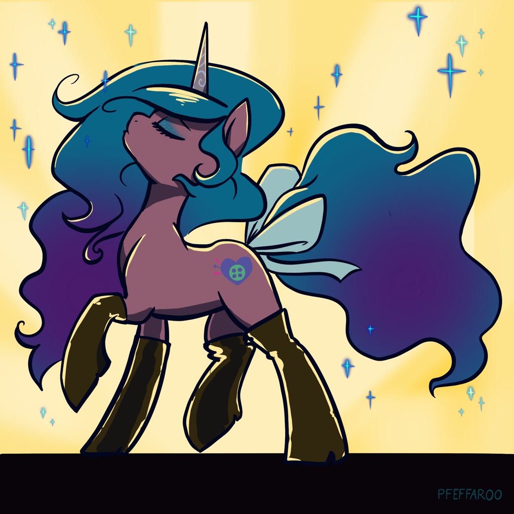 #2729875 - safe, artist:pfeffaroo, izzy moonbow, pony, unicorn, g5, my little pony: a new ...