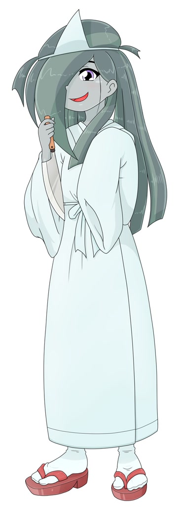 #2734840 - safe, artist:batipin, marble pie, ghost, original species ...