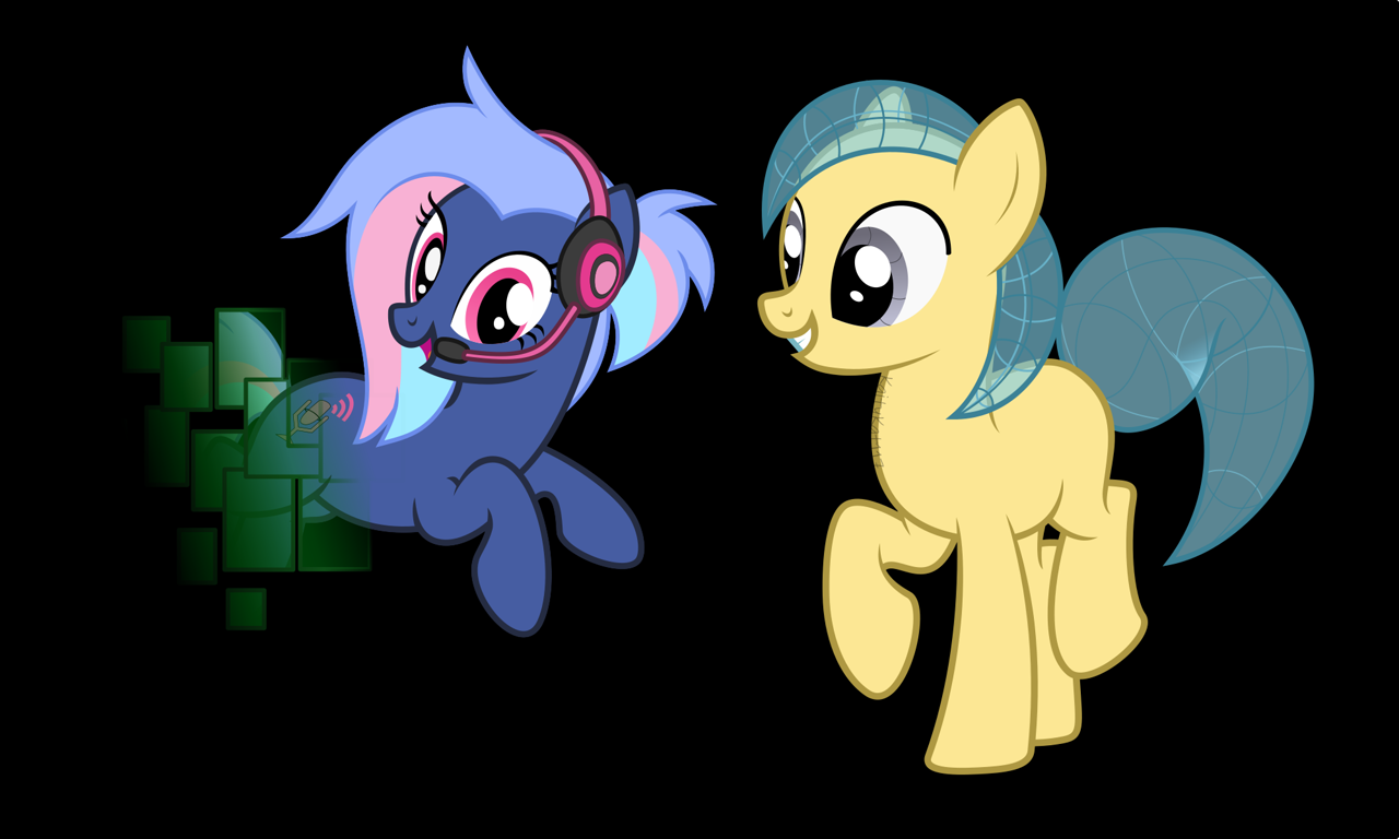 #2735628 - safe, artist:kaitykat117, oc, oc only, oc:bit rate, oc ...