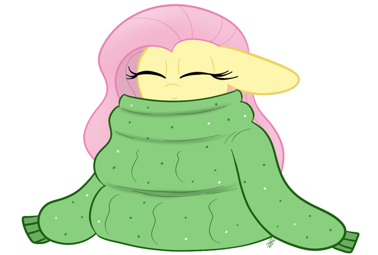 #2716286 - safe, artist:sugarcloud12, fluttershy, pony, g4, clothes ...