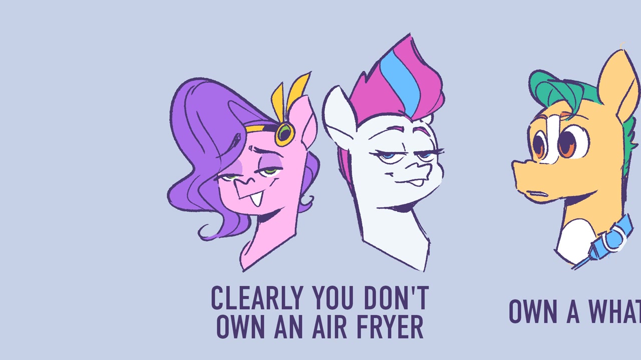 #2717248 - safe, artist:kyssimmee, hitch trailblazer, pipp petals, zipp ...