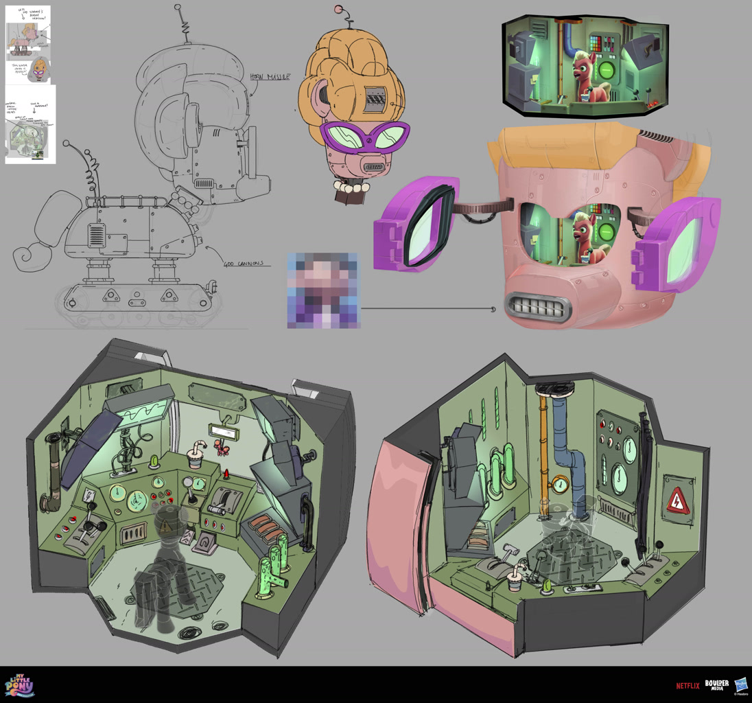 #2717599 - safe, artist:fabia sans, boulder media, phyllis cloverleaf ...