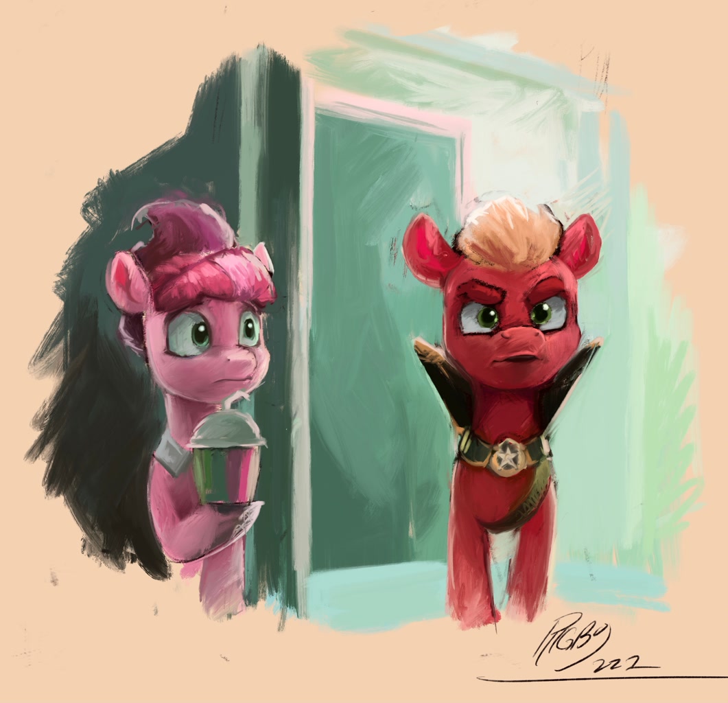 #2719243 - safe, artist:rigbyh00ves, sprout cloverleaf, sweets (g5 ...