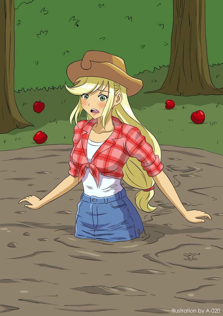 #2743263 - source needed, safe, artist:a-020, applejack, human, g4 ...