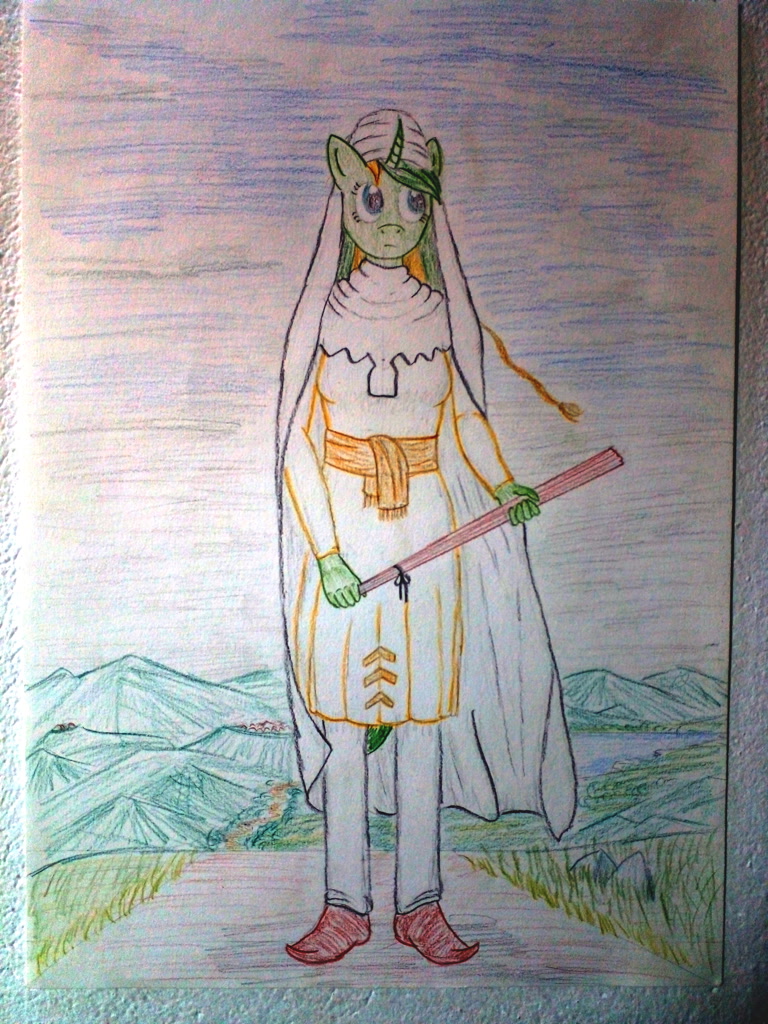 #2744753 - safe, artist:mildgyth, clover the clever, anthro ...