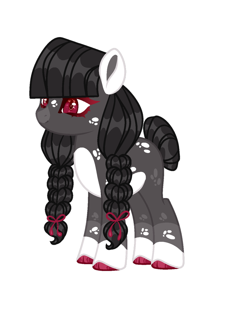 #2746610 - safe, artist:lilywolfpie, oc, oc only, earth pony, pony, female, mare, simple ...