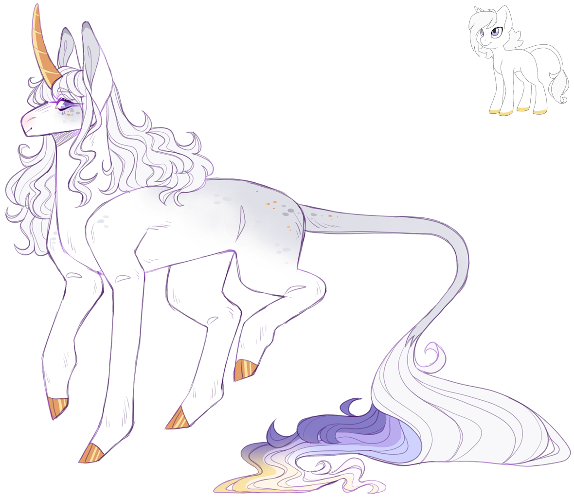 #2748319 - safe, artist:sleepy-nova, oc, oc only, pony, unicorn, female, high res, mare, simple ...