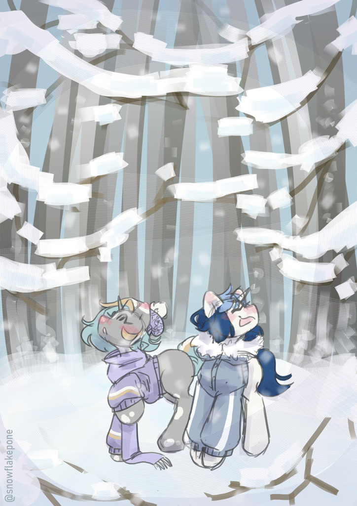 #2749596 - safe, artist:snowflake_pone, oc, oc only, oc:snowflake, pony ...