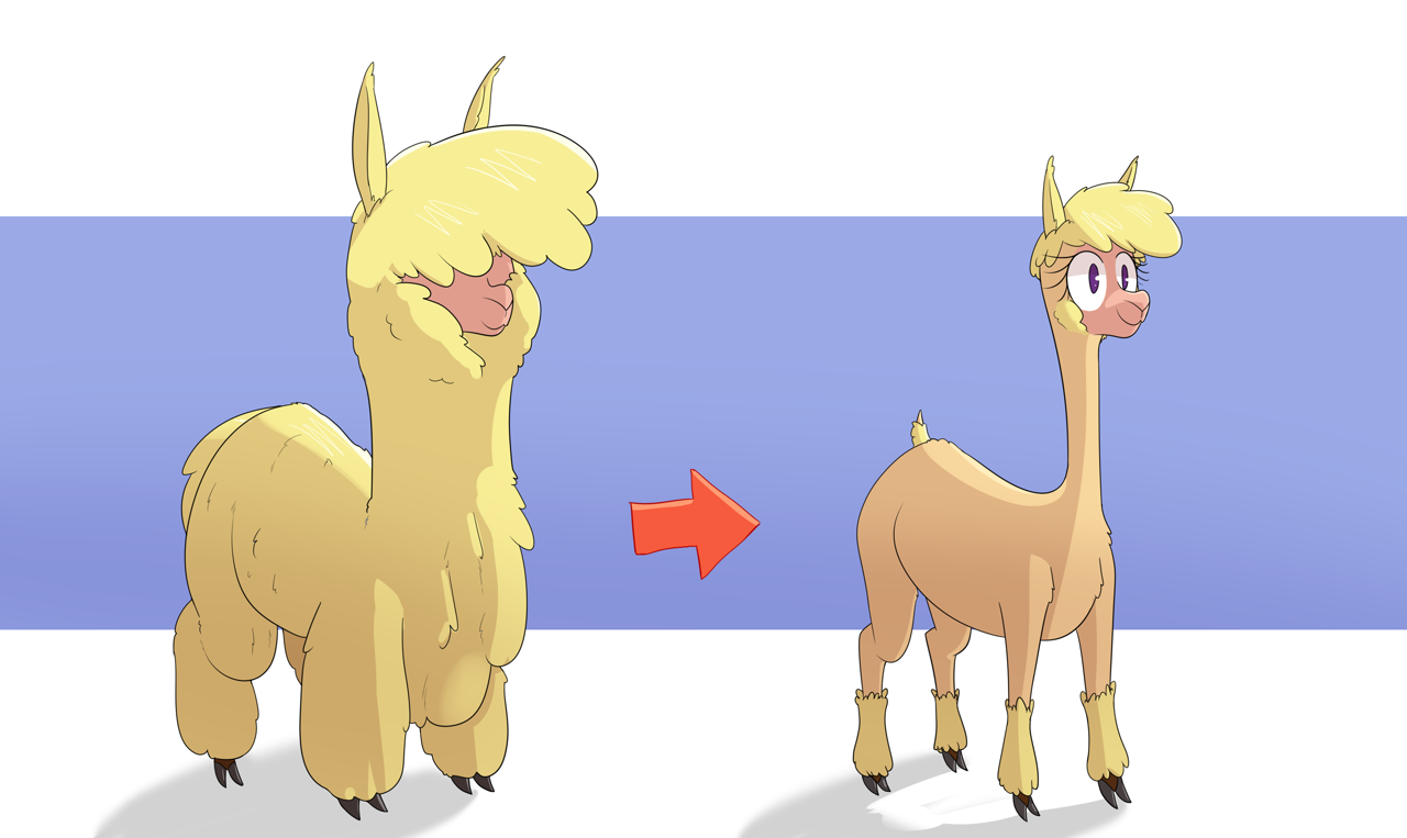 #2752425 - safe, artist:hitsuji, paprika (tfh), alpaca, them's fightin ...