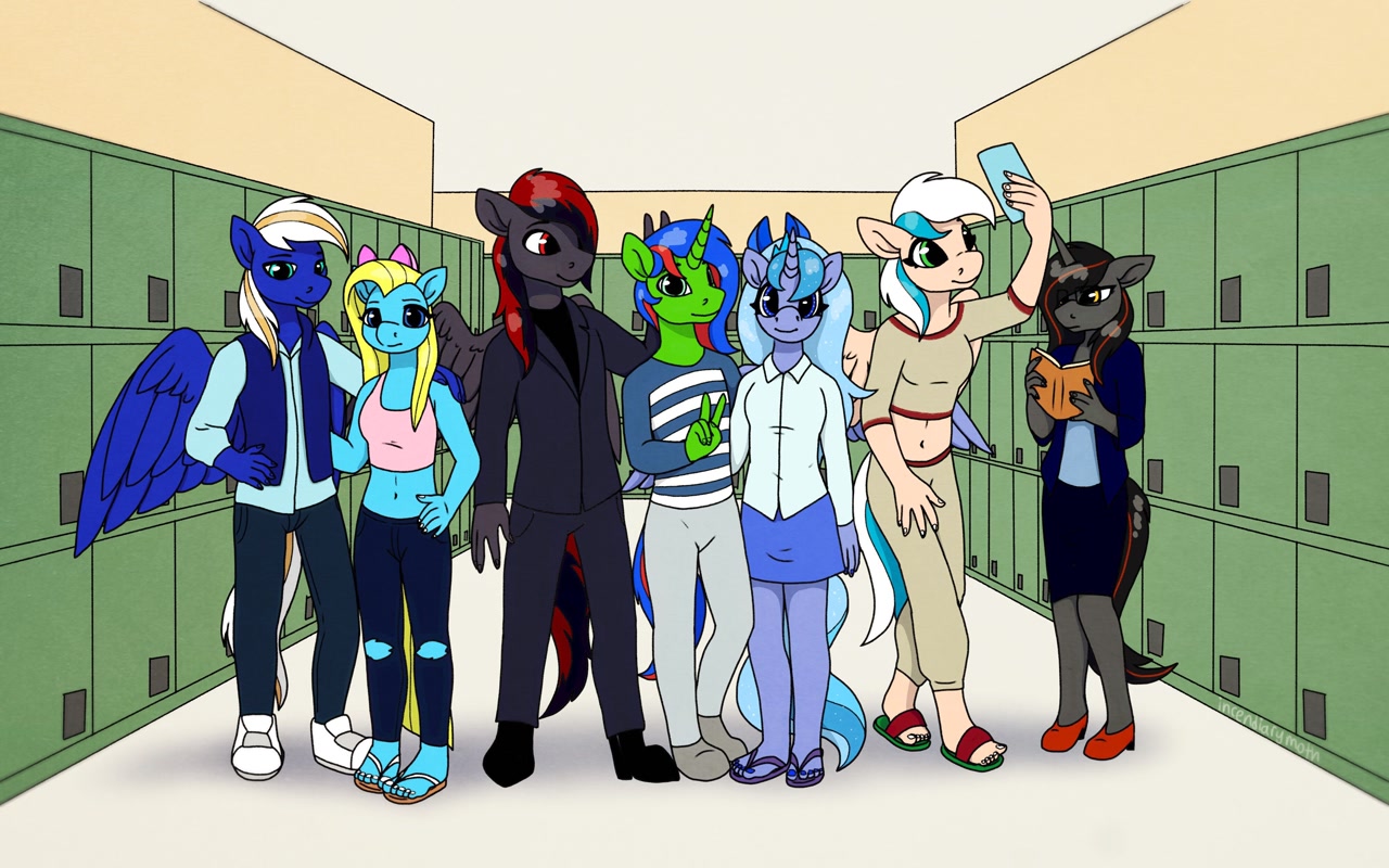 #2752471 - safe, artist:incendiarymoth, oc, oc only, oc:atrimy redclouds, oc:christian clefnote ...