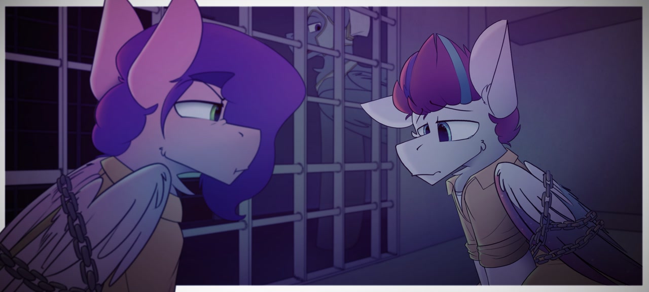 #2753731 - safe, artist:kirbirb, pipp petals, zipp storm, zoom ...