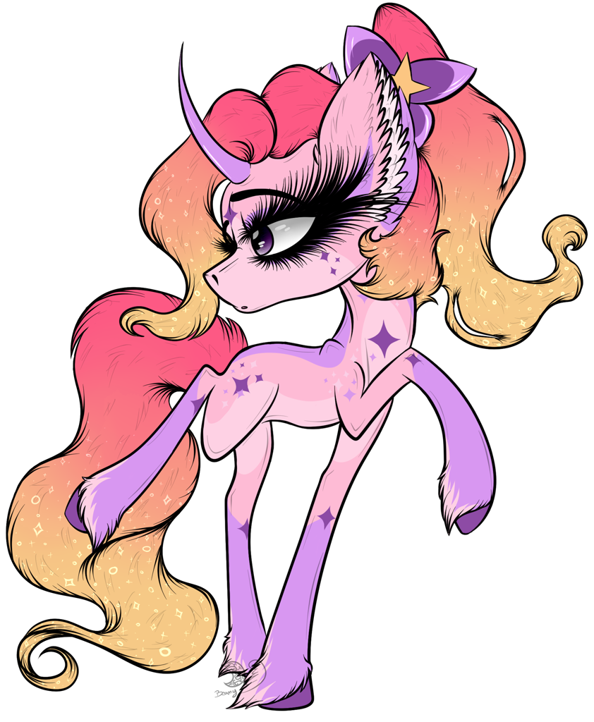 #2738946 - safe, artist:beamybutt, oc, oc only, pony, unicorn, bow ...