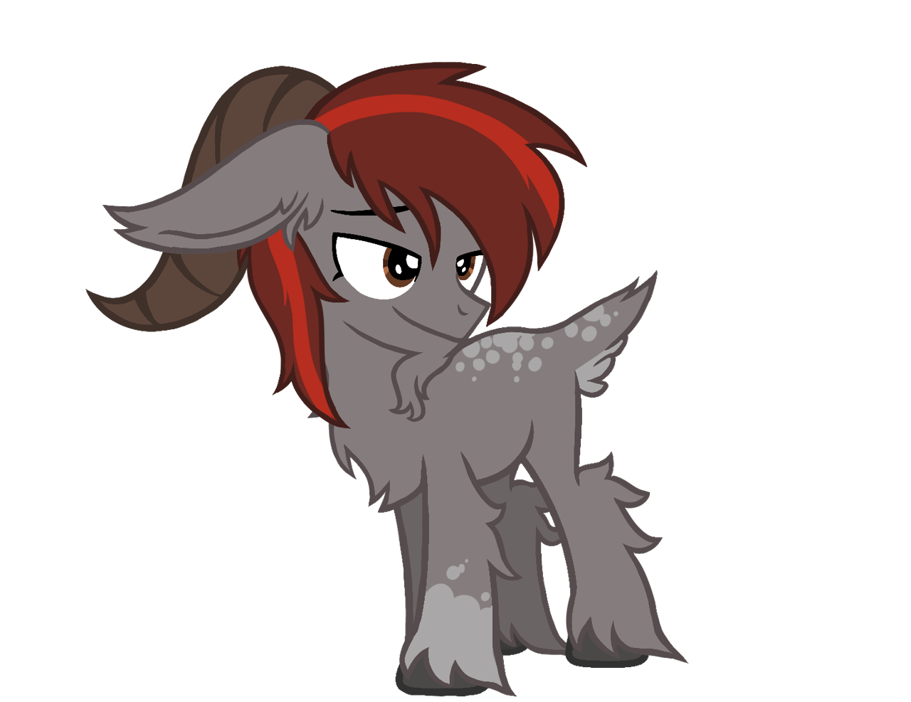 #2739762 - safe, artist:revenge.cats, oc, oc only, oc:silver ace, goat ...