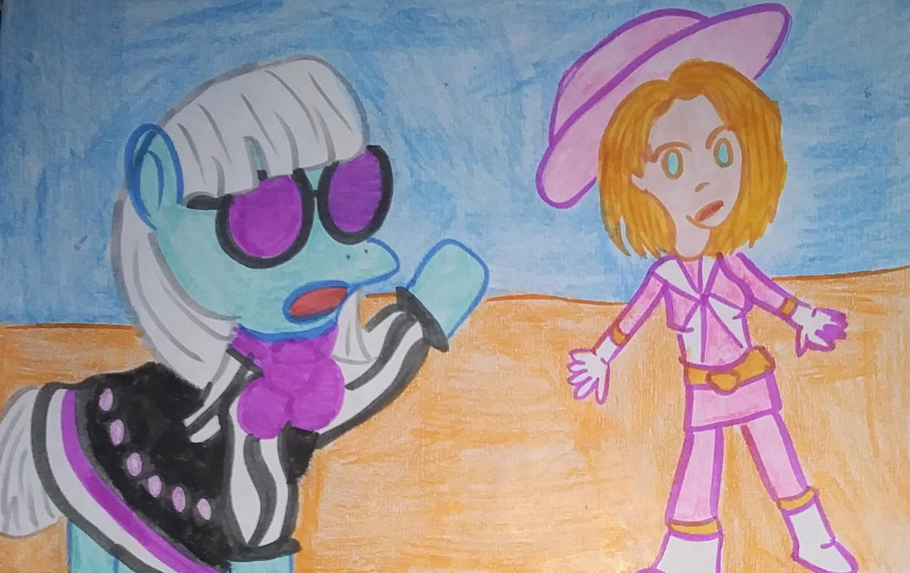 #2756795 - safe, artist:dex stewart, photo finish, earth pony, human ...