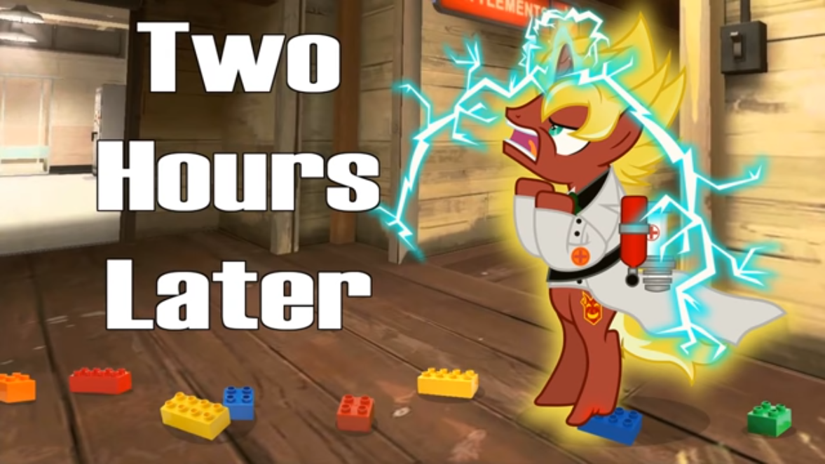 #2762556 - safe, artist:drwolf001, oc, oc:firebrand, tf2 analysis ...