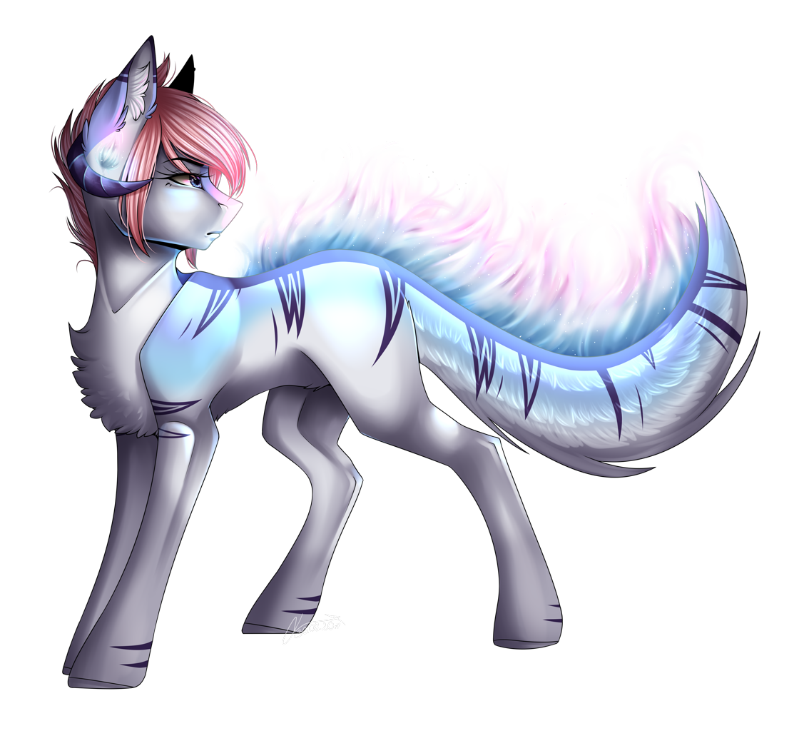 #2763604 - safe, artist:lunciakkk, oc, oc only, chest fluff, commission ...