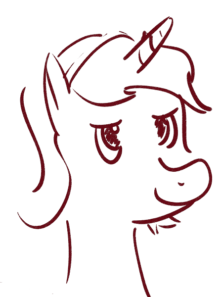 #2765481 - safe, artist:anonymous, oc, oc:heavy halbard, pony, sketch ...