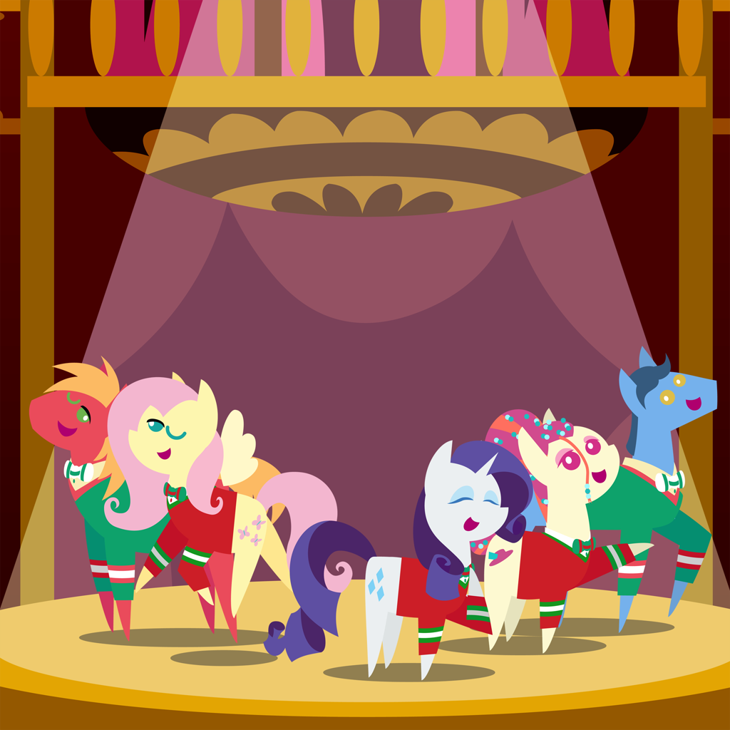 #2765683 - safe, anonymous artist, big macintosh, fluttershy, rarity ...