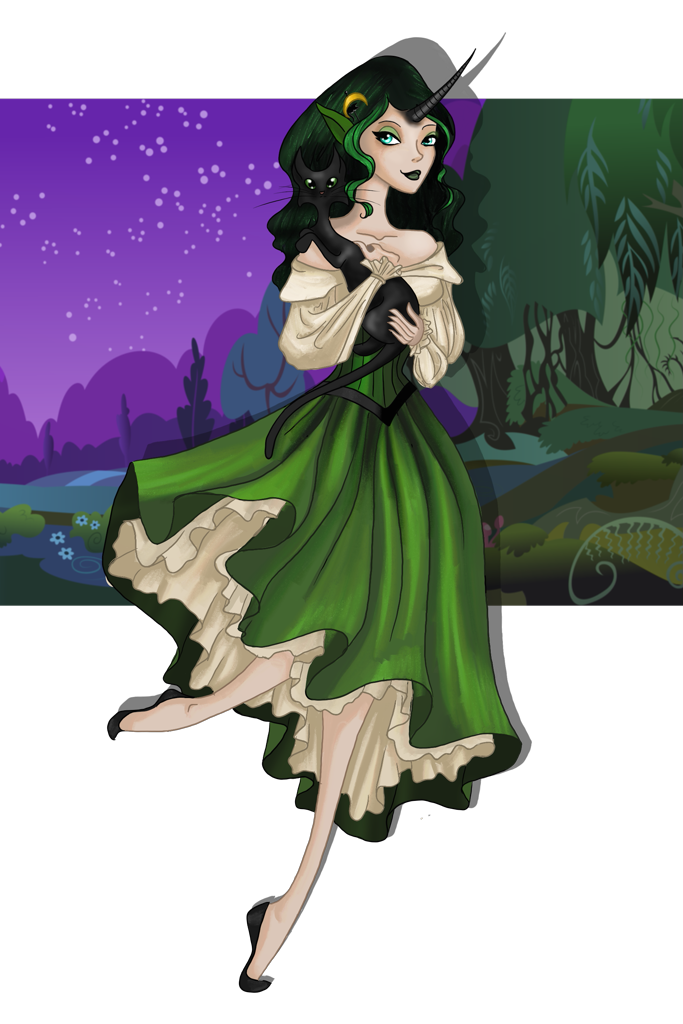 #2767075 - safe, artist:moryartix, oc, oc only, human, clothes, dress ...