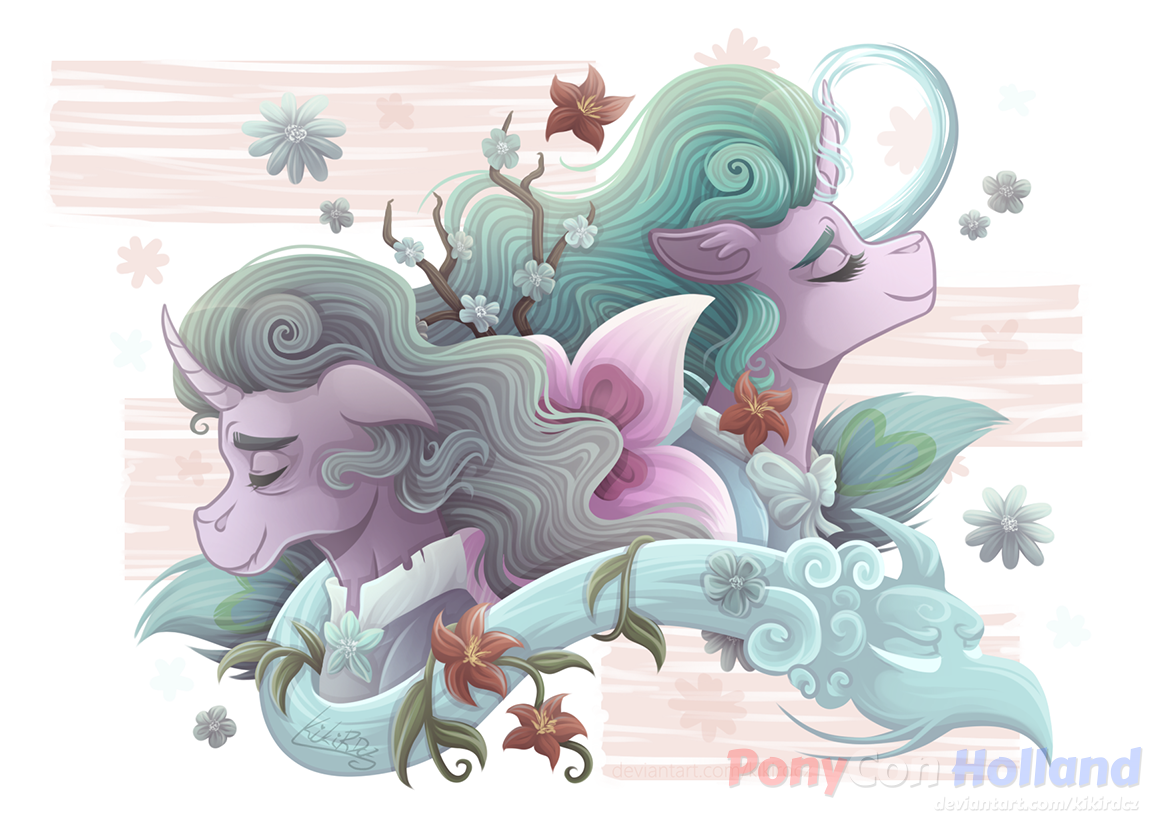 #2767879 - safe, artist:kikirdcz, mistmane, pony, duality, ponycon ...