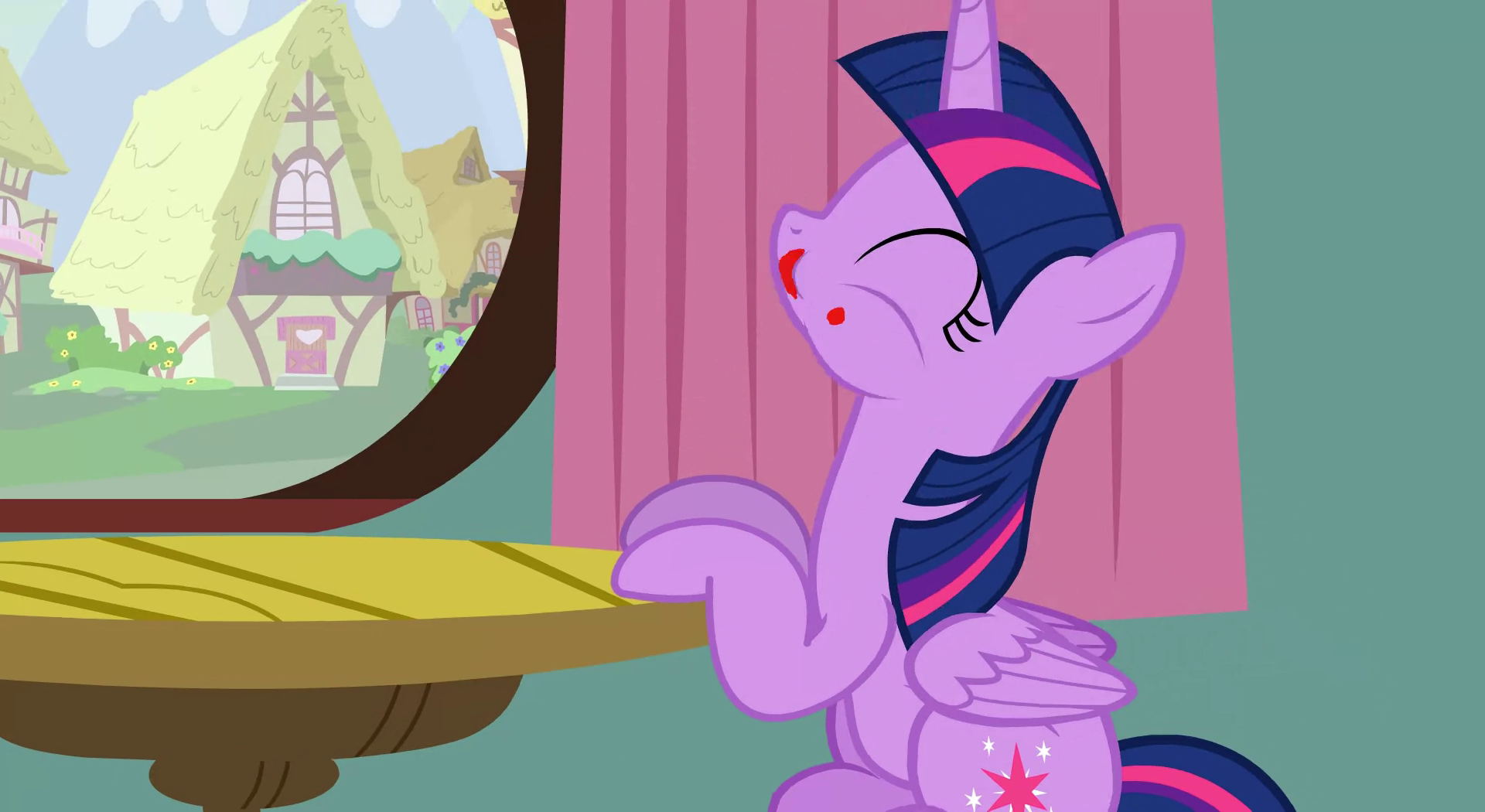 #2770244 - safe, artist:shelikof launch, derpibooru exclusive, twilight sparkle, oc, oc:brandon ...