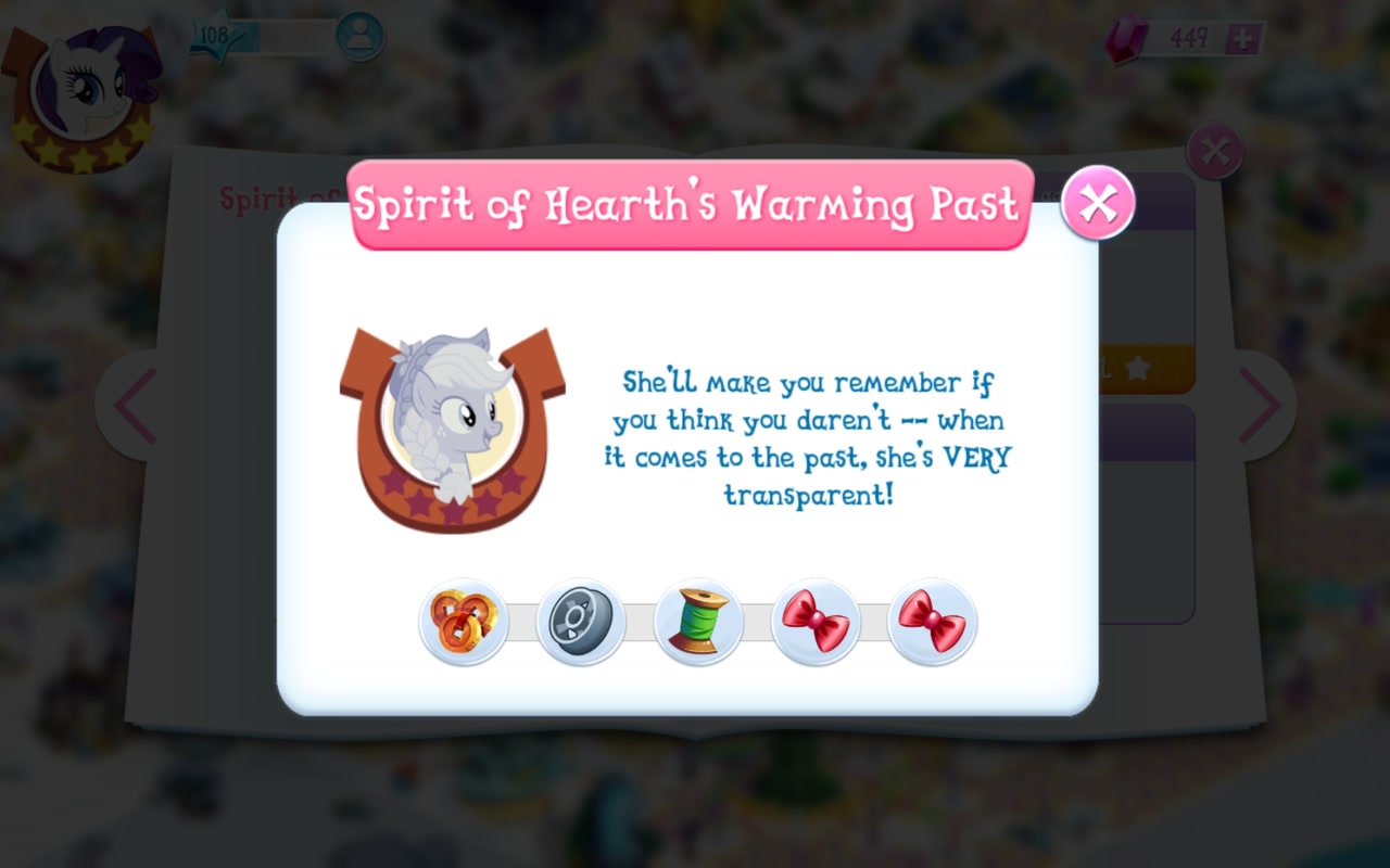 #2770267 - safe, gameloft, screencap, applejack, rarity, spirit of ...