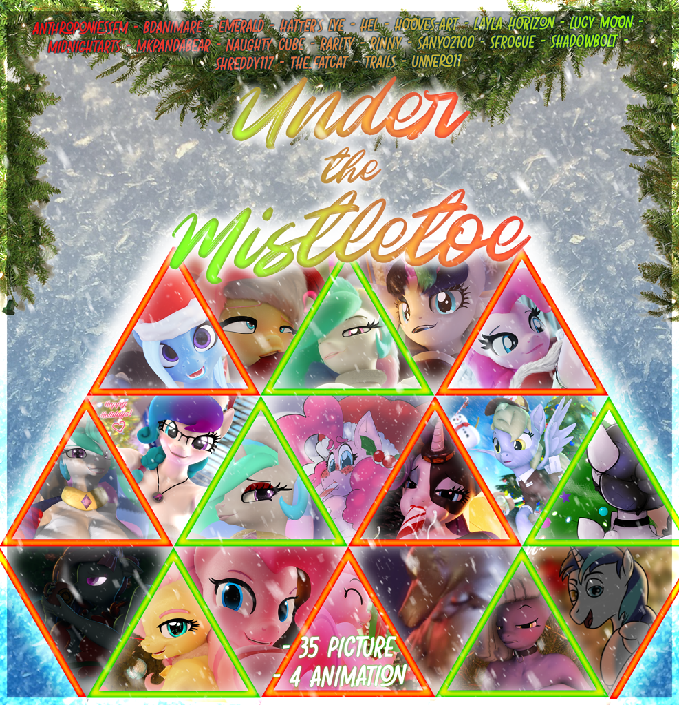 #2770488 - questionable, artist:anthroponiessfm, artist:hatter's lye, artist:hooves-art, artist ...