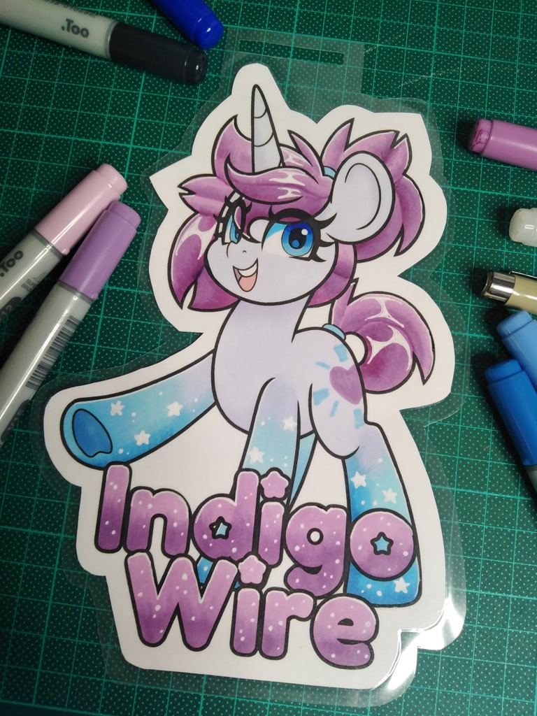 #2772062 - safe, artist:partylikeanartist, oc, oc only, oc:indigo wire ...