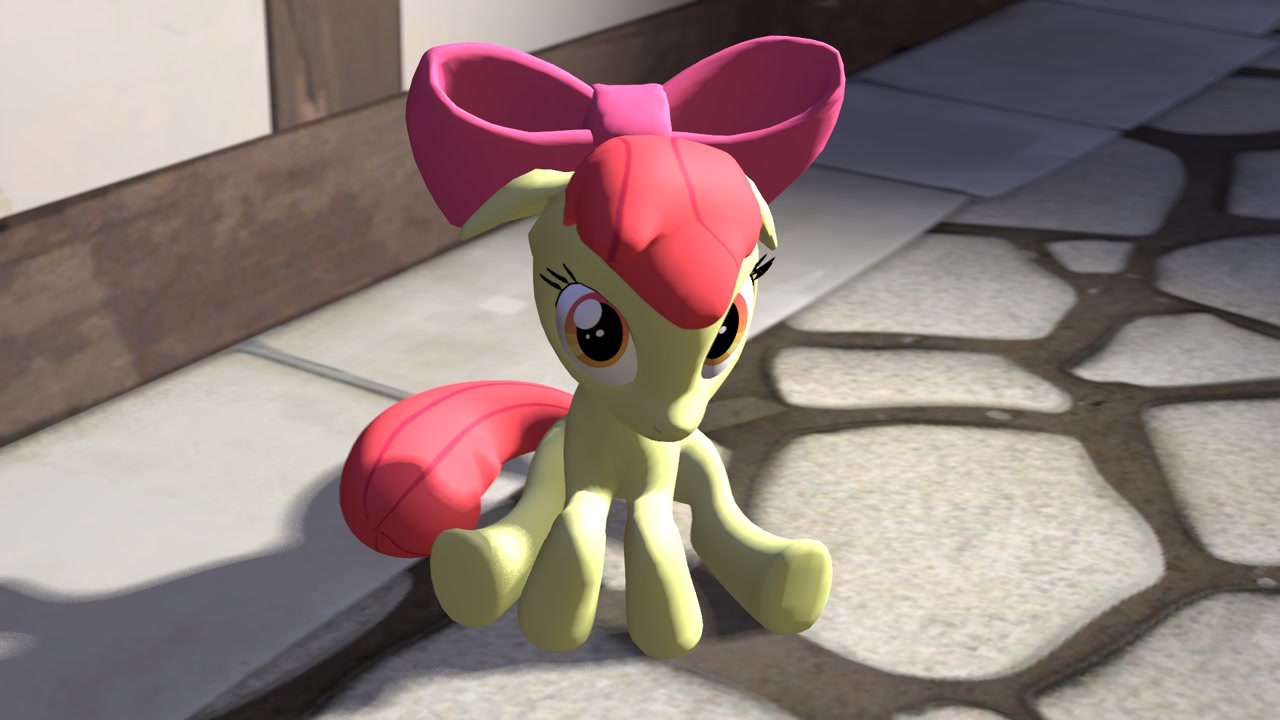 #2773305 - safe, artist:elythespidermare, apple bloom, earth pony, pony ...