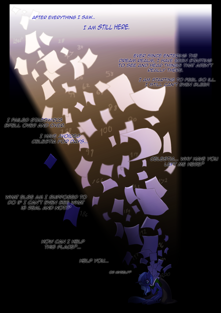 #2775741 - safe, artist:lunarcakez, princess luna, pony, comic:the ...