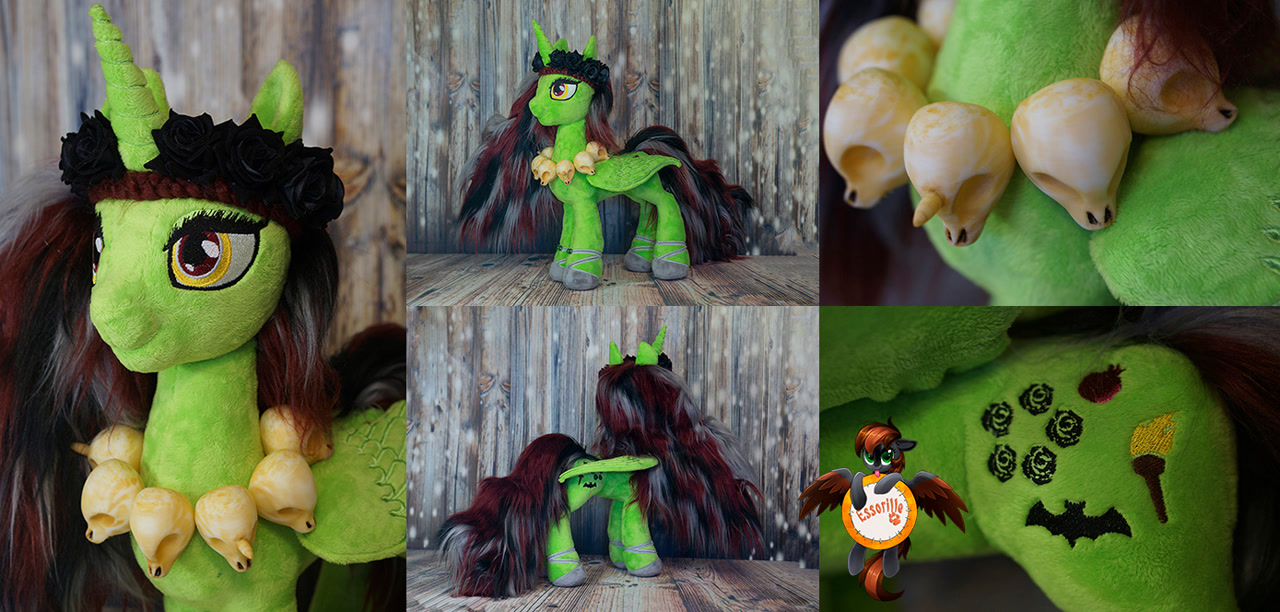 #2758238 - grimdark, artist:essorille, alicorn, pony, irl, persephone ...