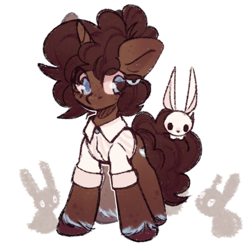 #2759056 - safe, artist:tsarstvo, oc, oc only, pony, rabbit, unicorn ...