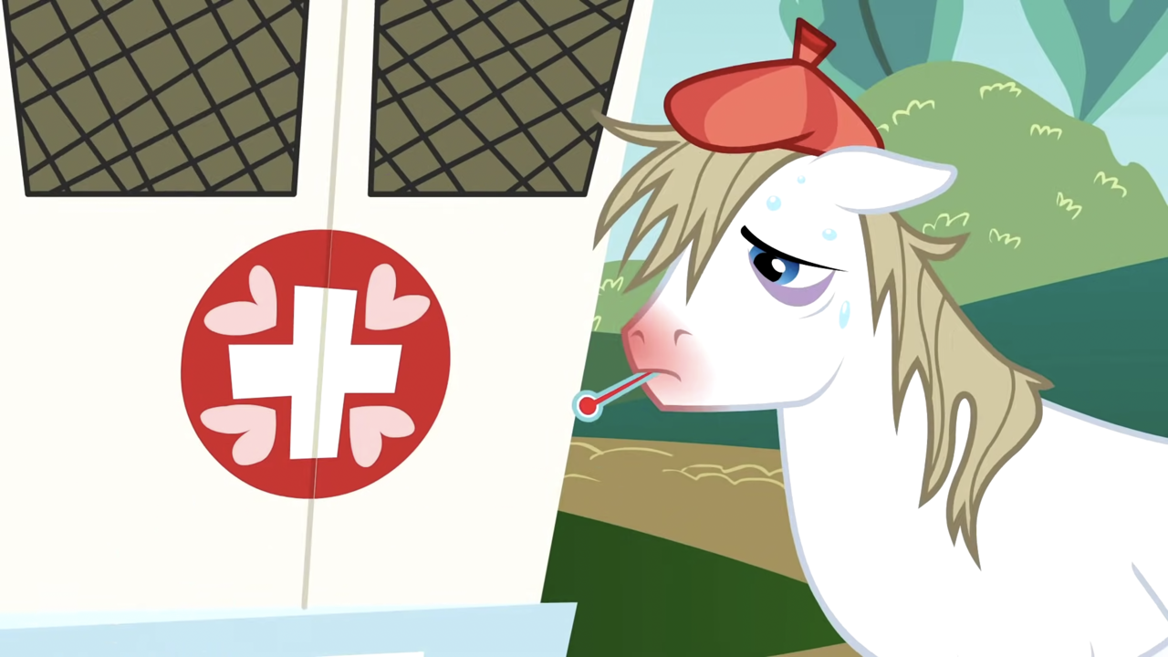 #2760640 - safe, screencap, hay fever (g4), earth pony, pony, hearts ...