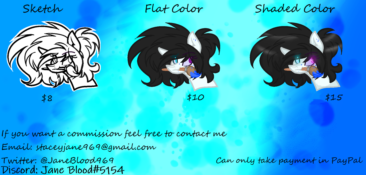 #2548379 - safe, artist:janeblood969, oc, oc:jane blood, advertisement ...