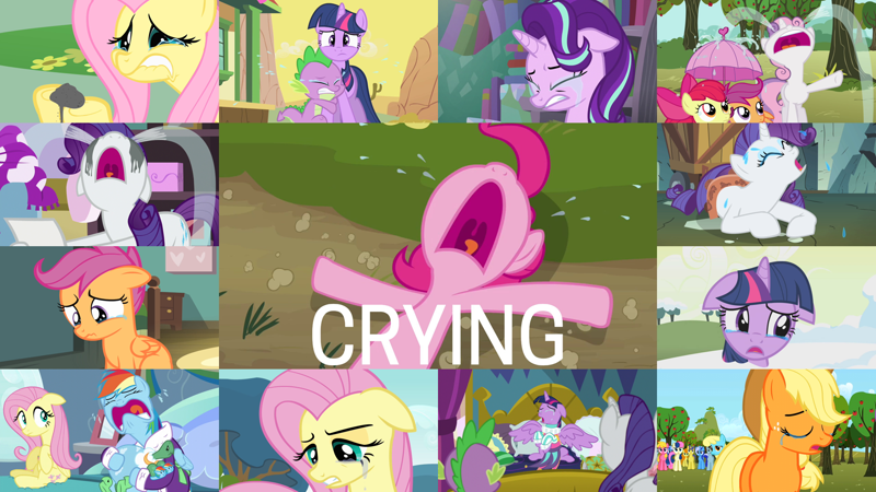 Hurricane Fluttershy Crying